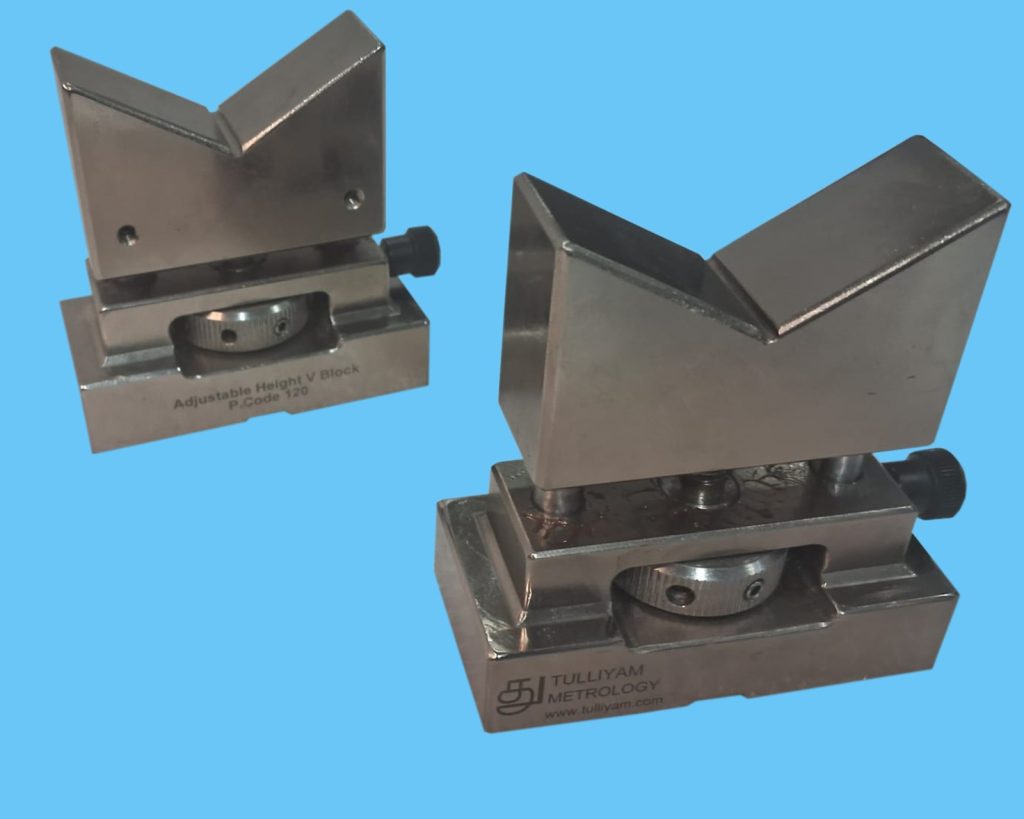 Adjustable Height V Block – Tulliyam Metrology